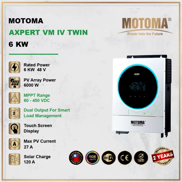 Axpert VM IV twin 6Kw