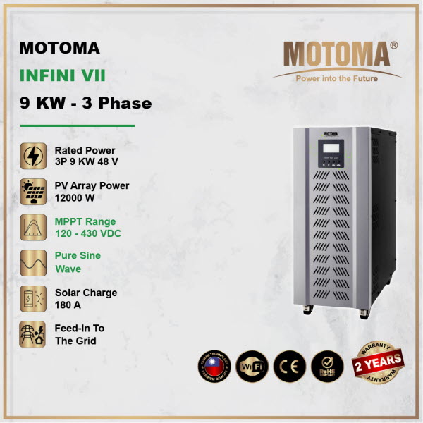 InfiniSolar VII 9KW 3P